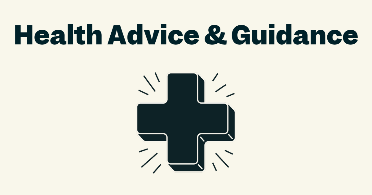 Health advice and guidance - Transformation Partners in Health and Care