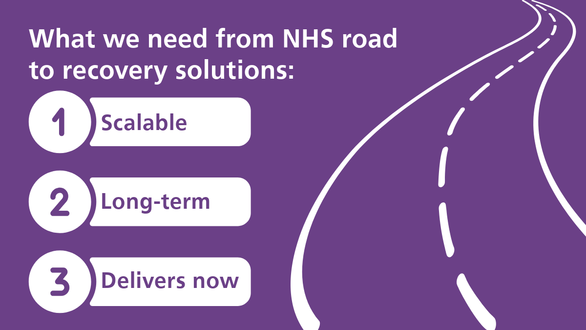 Road to recovery: scaling up to deliver NHS priorities - Transformation ...