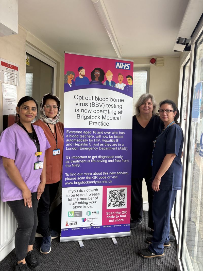 Successful opt-out Bloodborne Virus (BBV) testing pilot delivering ...